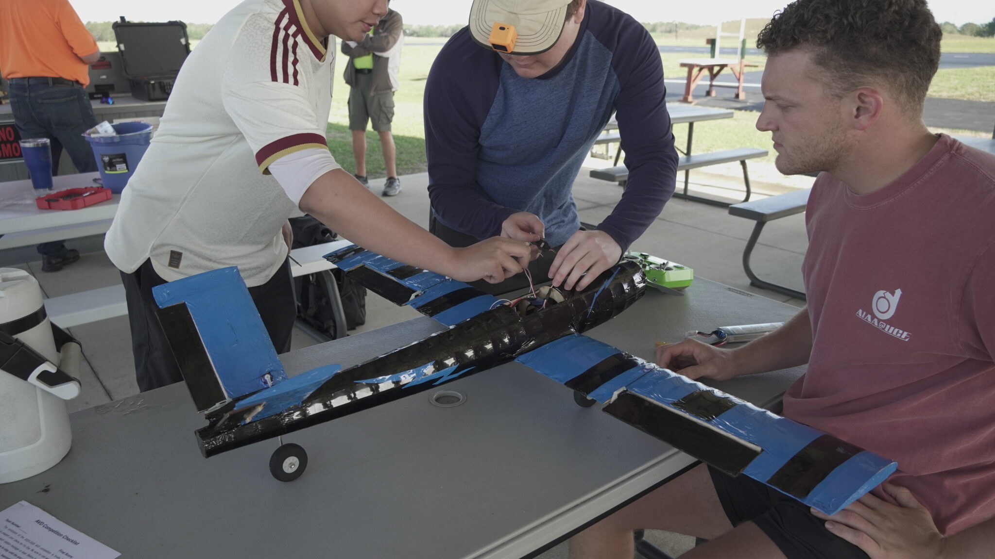 AMA club hosts AIAA Aviation Vehicle Design Flight Day - Academy of ...