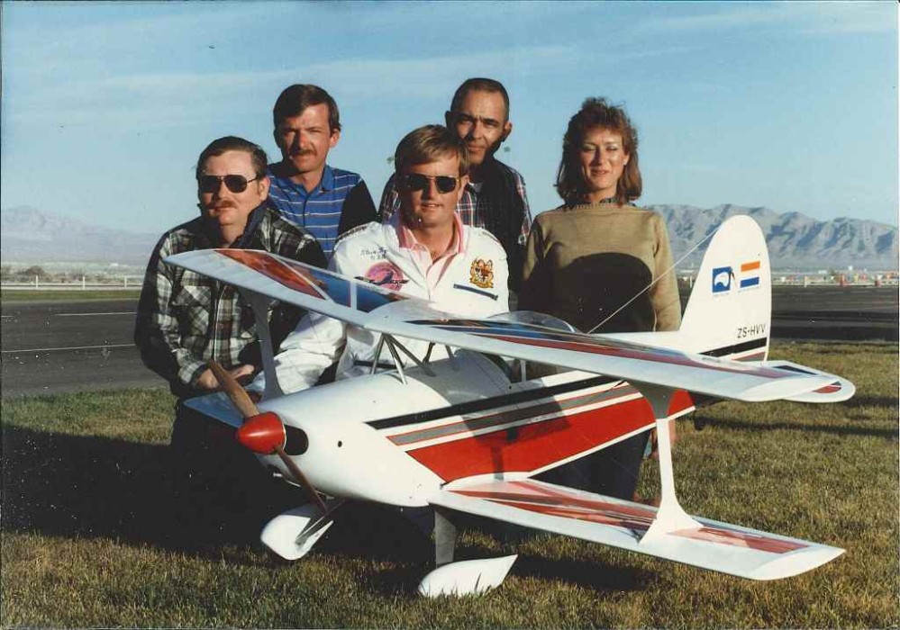 The Reed Falcon RC model airplane at the 1984 Tournament of Champions ...