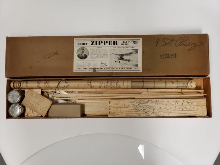 New Addition: An Original Zipper kit! - National Model Aviation Museum Blog